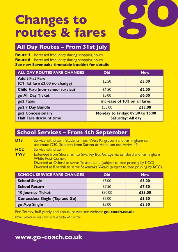 Service Updates | Go Coach